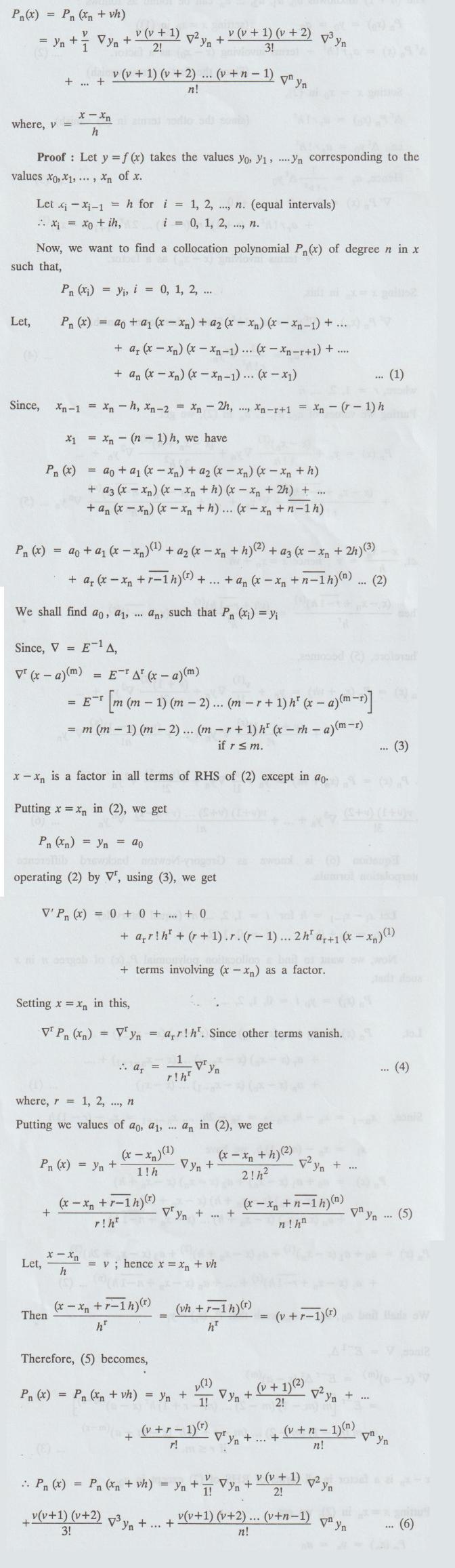 Newtons Forward And Backward Difference Interpolation Solved Example Problems