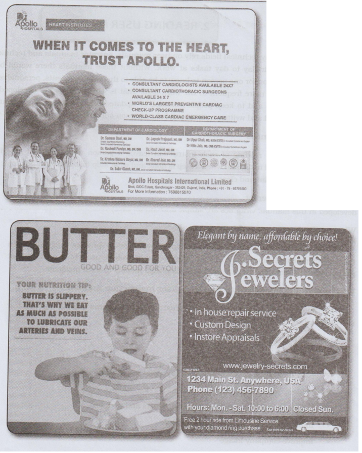 Reading Advertisements - Professional English