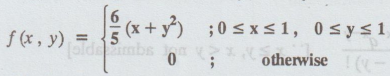Problems under continuous random variables - Two dimensional random variables