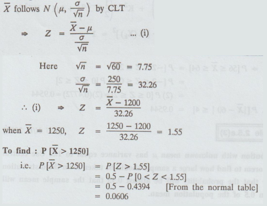 Central limit theorem: Example Solved Problems - Two dimensional random variables