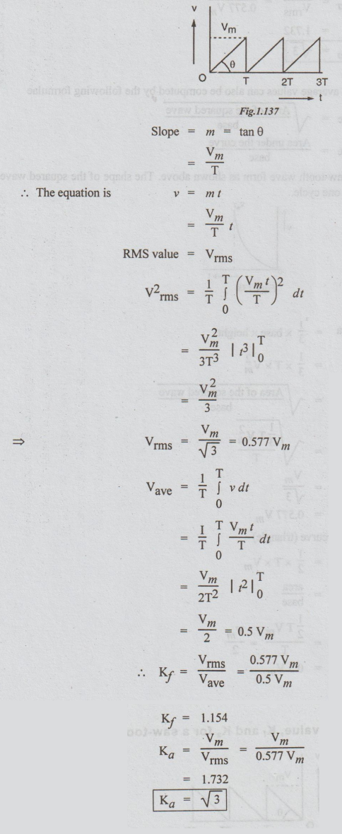 To find RMS or effective values of some important waveforms