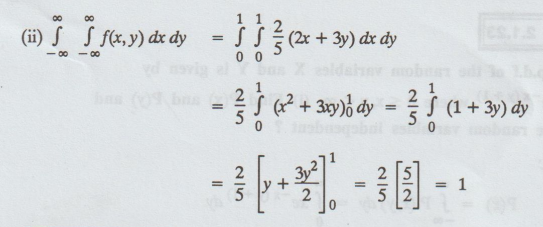 Problems under continuous random variables - Two dimensional random variables