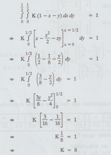 Problems under continuous random variables - Two dimensional random variables