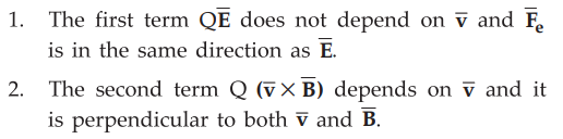 Force on a Moving Point Charge - Lorentz force equation, Definition, Formula, Solved Example ...