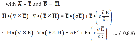 Poynting Vector and Poynting Theorem - Electromagnetic Waves