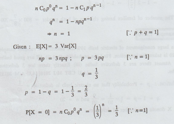 Binomial Distribution Examples Solved Problems Random Variables