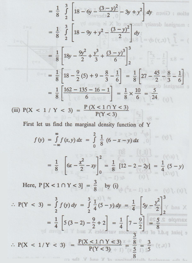 Problems Under Continuous Random Variables Two Dimensional Random