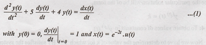 Introduction Of Linear Time Invariant Continuous Time Systems