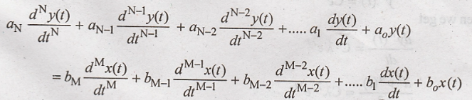 Introduction Of Linear Time Invariant Continuous Time Systems